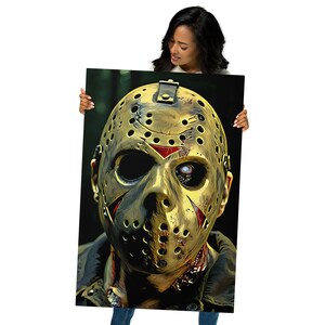 Jason Voorhees Concept Art Metal Prints - Etsy
