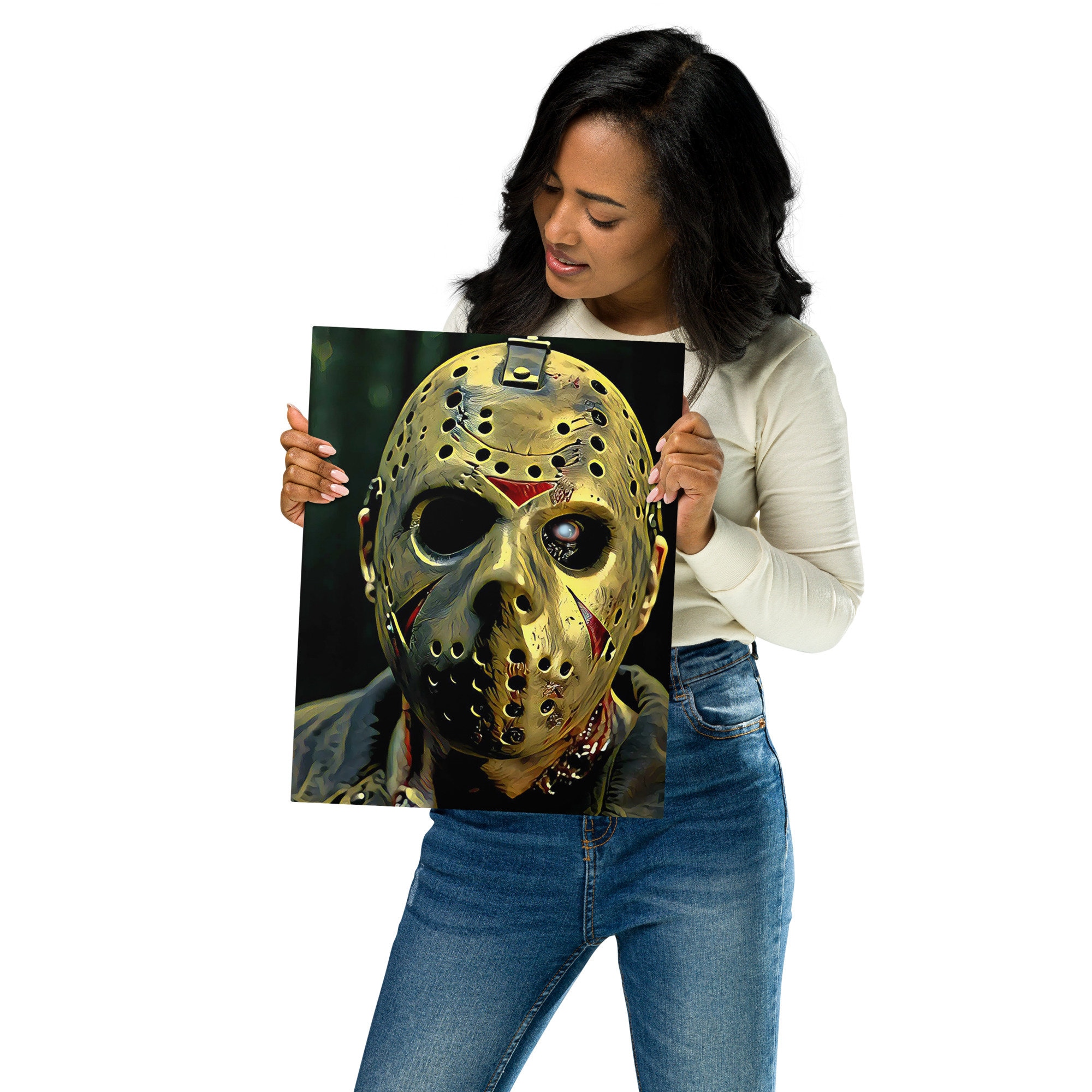 Jason Voorhees Concept Art Metal Prints - Etsy