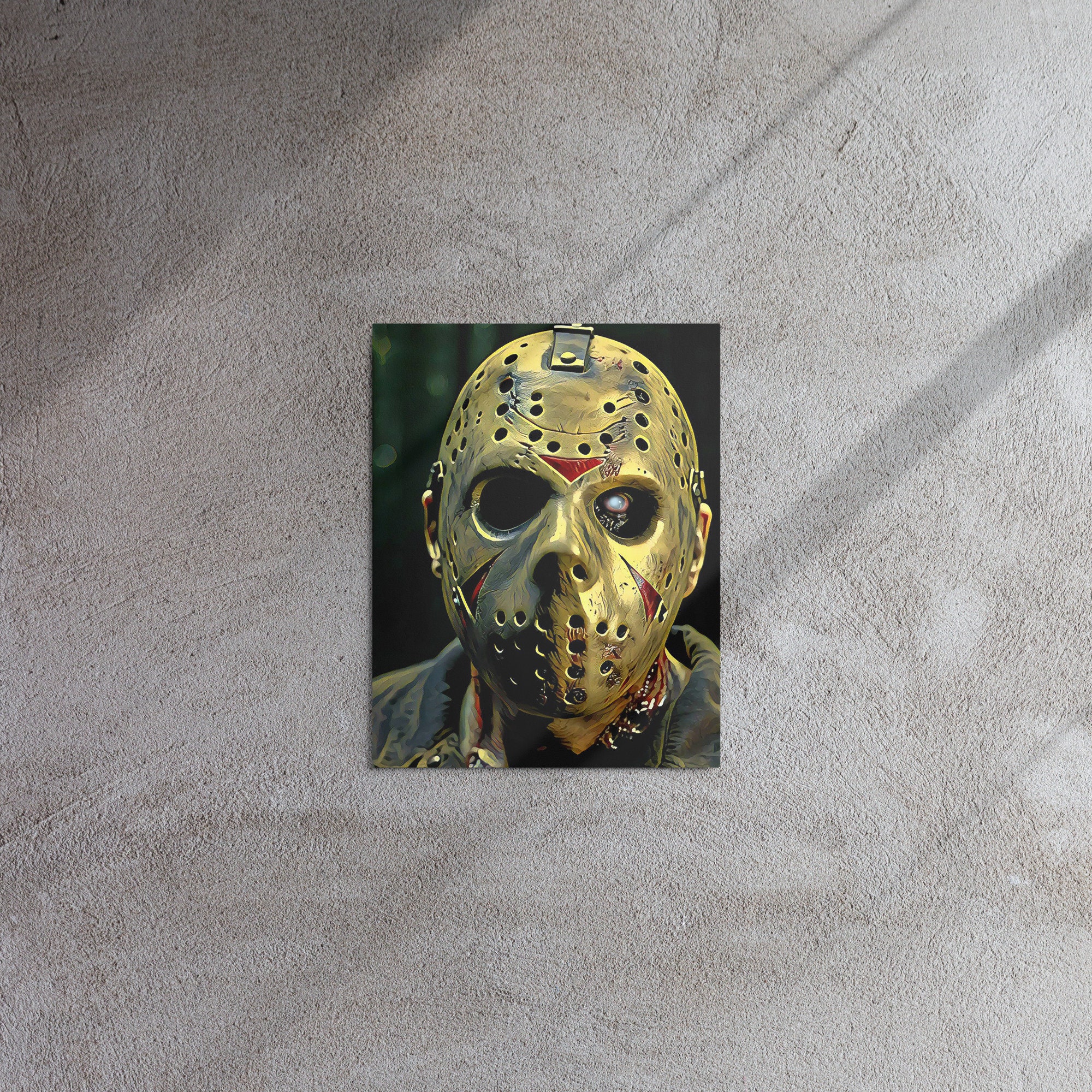 Jason Voorhees Concept Art Metal Prints - Etsy
