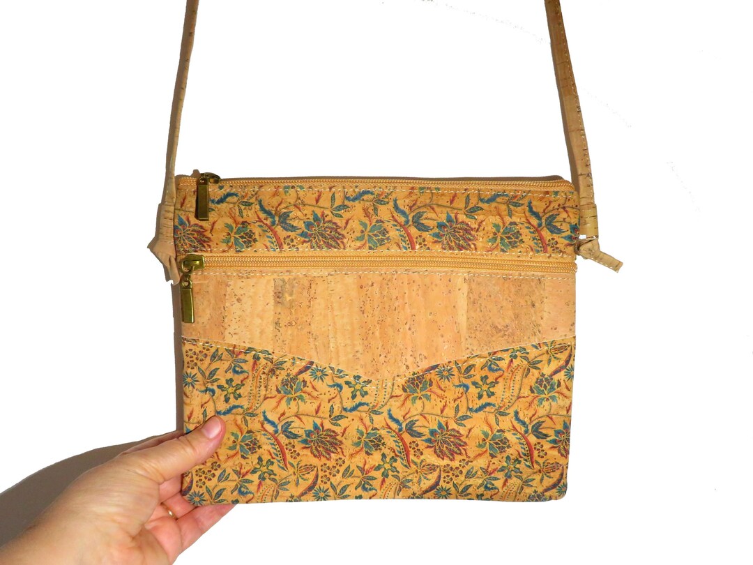 Cork Purse Made in Portugal - High Quality Cork Bag Natural Color ...