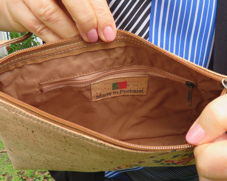 Cork Purse Made in Portugal High quality cork bag | Etsy