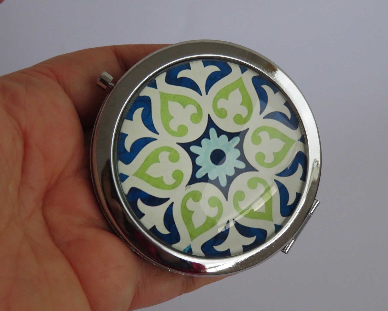 Pocket Mirror Handmade Pocket Mirror Compact Mirror - Etsy