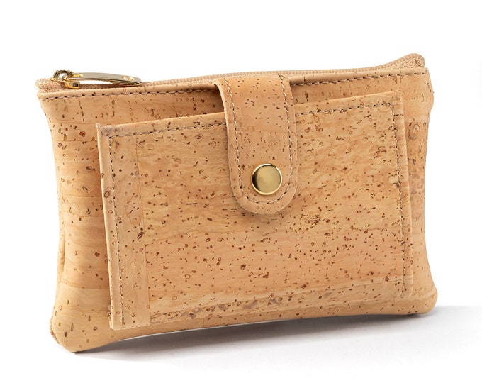 Cork Wallet Made in Portugal High Quality Cork Wallet Natural Color ...