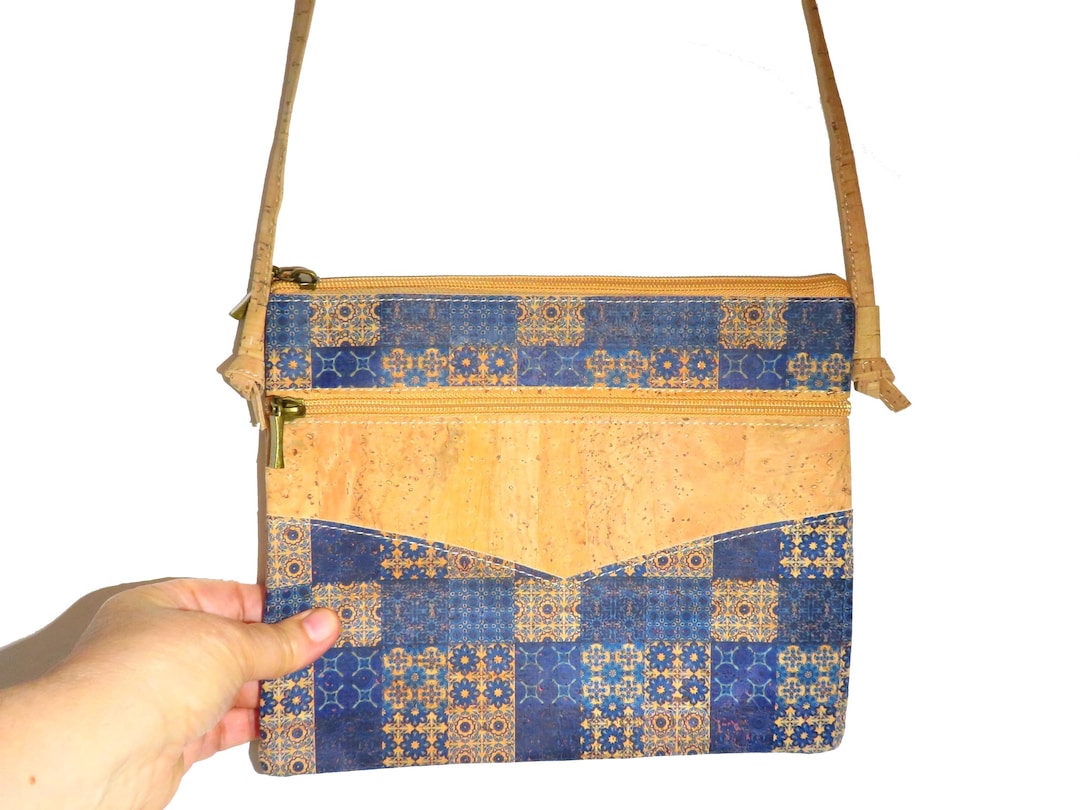 Cork Purse Made in Portugal - High Quality Cork Bag Natural Color ...