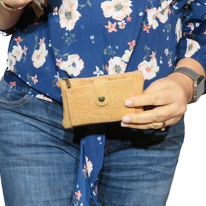 Cork Wallet Made in Portugal - High Quality Cork Wallet Natural Color ...