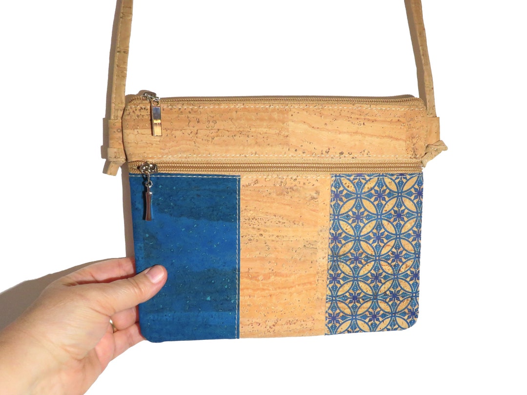 Cork Purse Made in Portugal - High Quality Cork Bag Natural Color ...