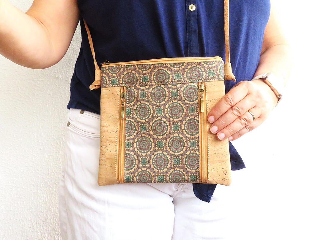Cork Purse Made in Portugal - High Quality Cork Bag Natural Color ...