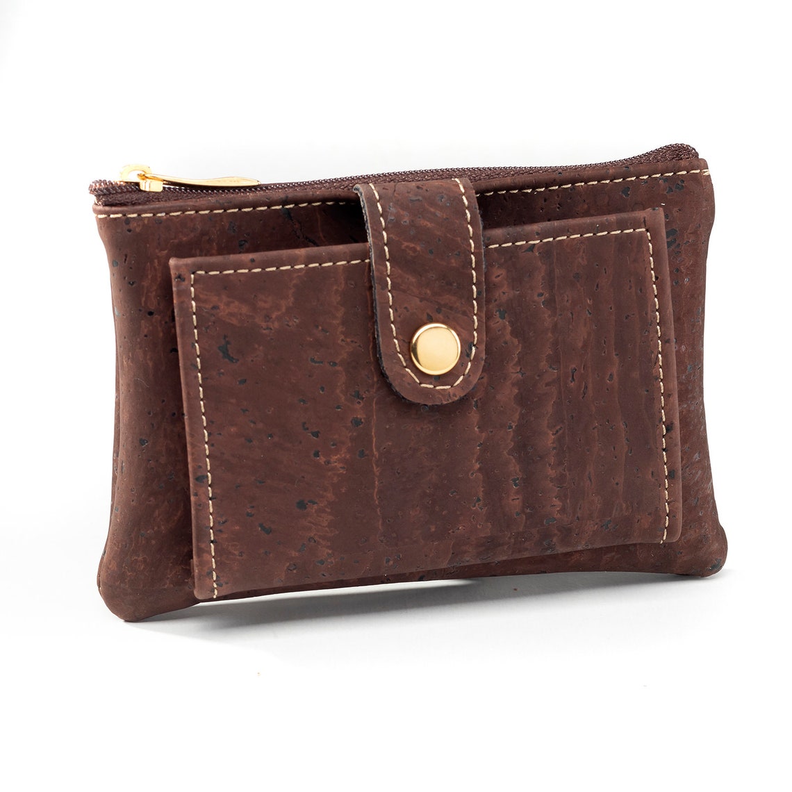 Cork Wallet Made in Portugal High Quality Cork Wallet Brown | Etsy