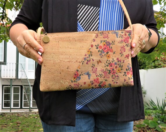 Cork Purse Made in Portugal High quality cork bag | Etsy