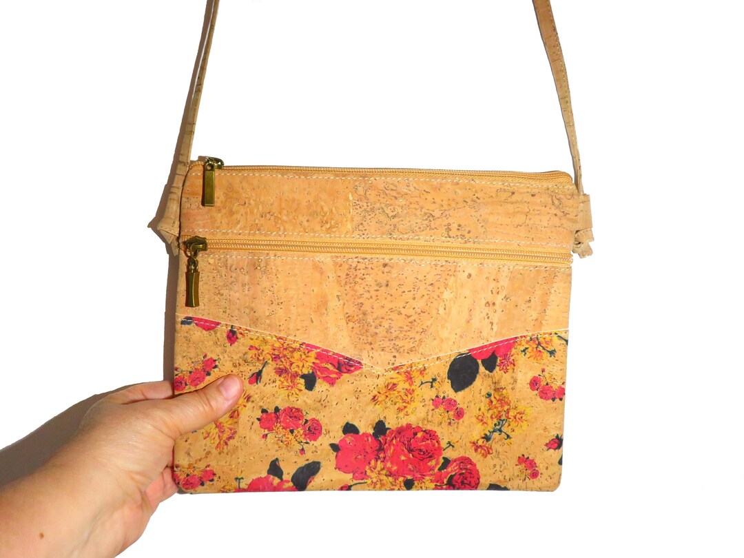 Cork Purse Made in Portugal - High Quality Cork Bag Natural Color ...