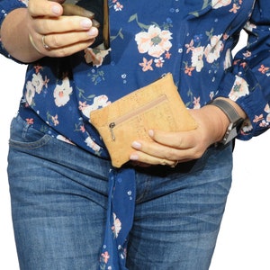 Cork Wallet Made in Portugal - High Quality Cork Wallet Natural Color ...