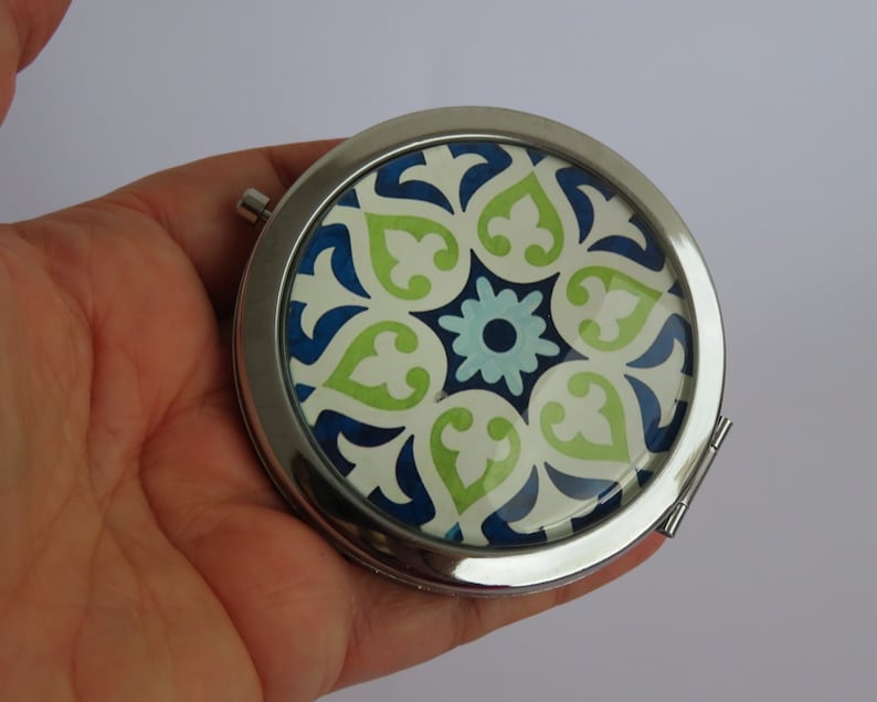 Pocket mirror handmade pocket mirror compact mirror | Etsy