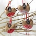 Robin Christmas Tree Decoration, Hygge Inspired Holiday Decor, Felt ...