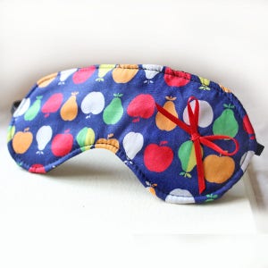 Eye Mask Apples and Pears Sleep Mask Me Time Sleep Aid - Etsy