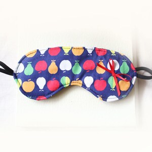 Eye Mask Apples and Pears Sleep Mask Me Time Sleep Aid - Etsy