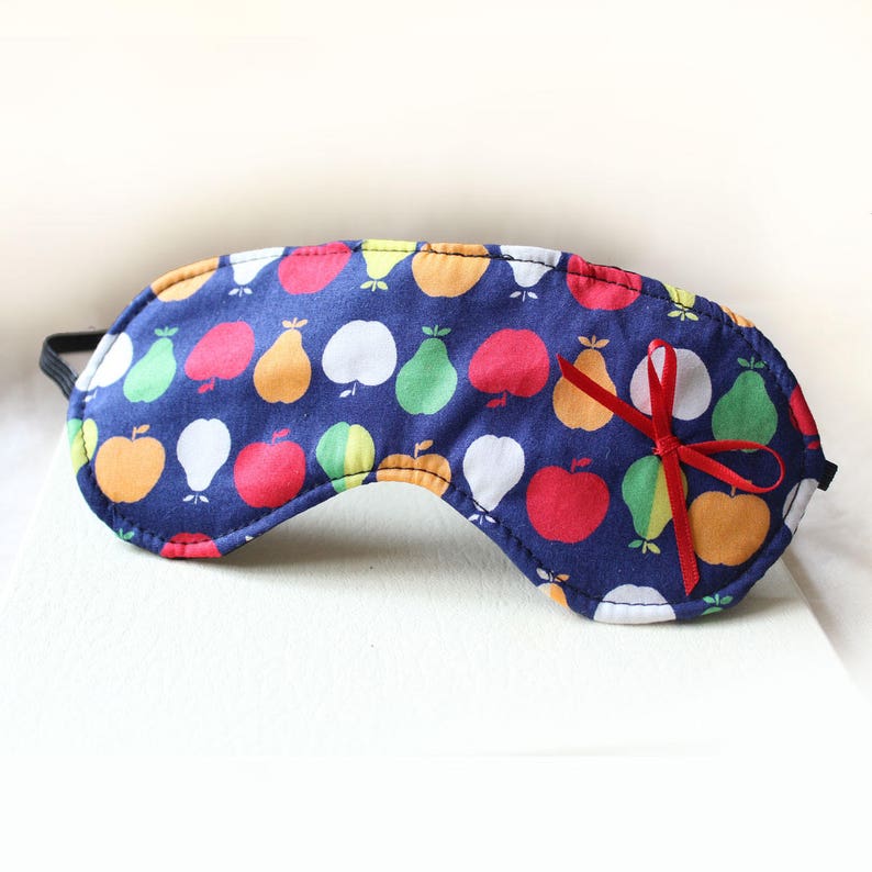 Eye Mask Apples and Pears Sleep Mask Me Time Sleep Aid | Etsy