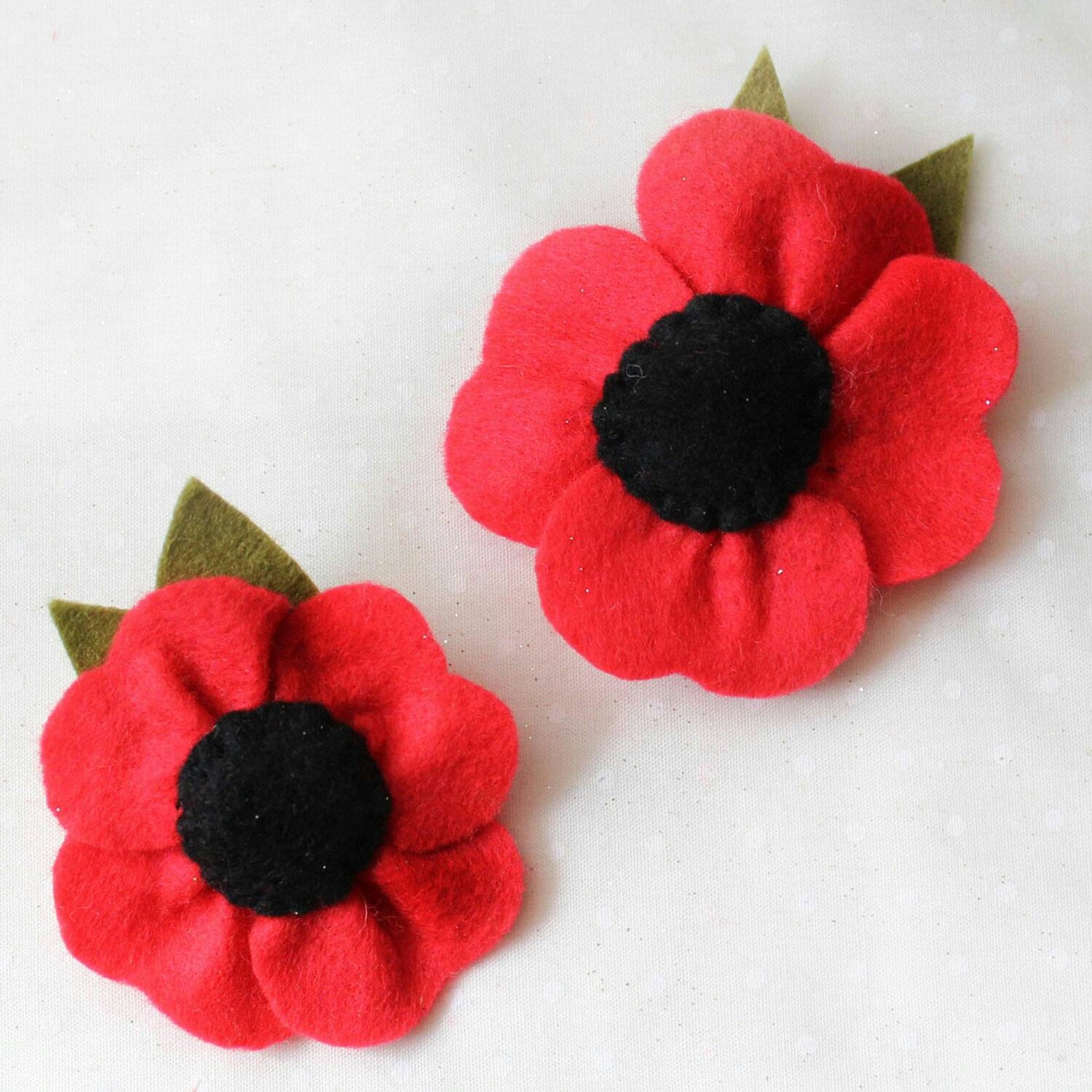Dog Collar Flower Felt Poppy Collar Corsage Colourful Dog - Etsy