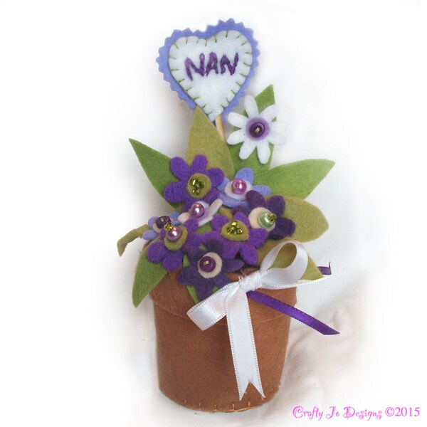 Flower Pot Felt - Etsy