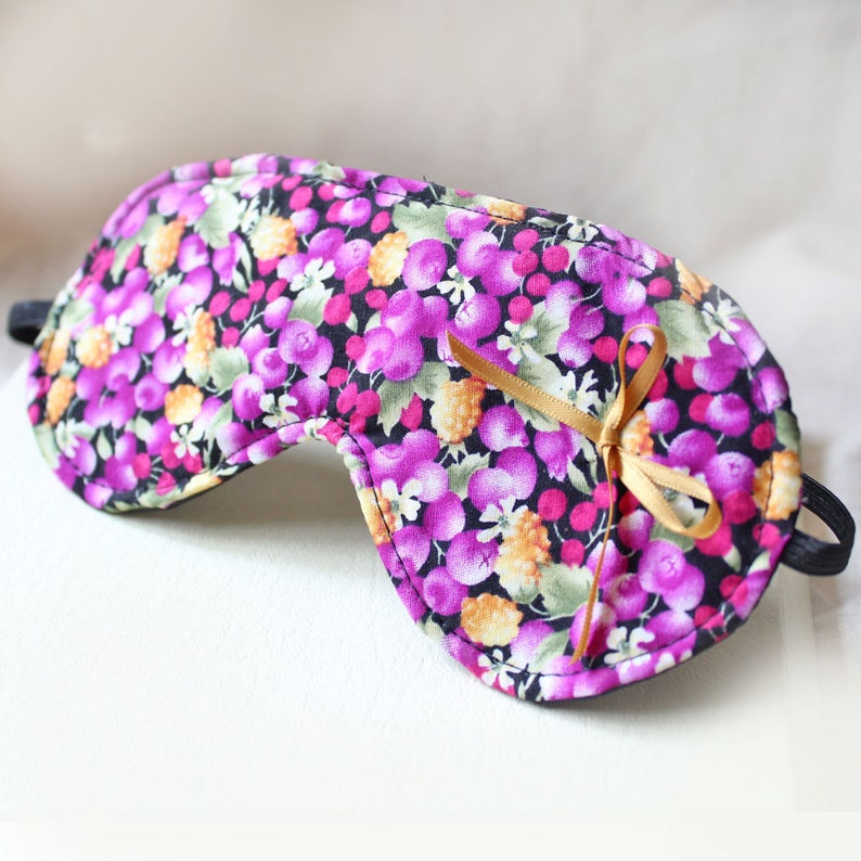 Eye Mask Apples and Pears Sleep Mask Me Time Sleep Aid | Etsy