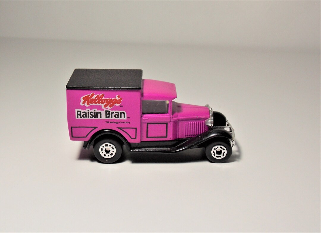 1979 Matchbox Motel A Ford With Kellogg's Raisin Bran Logo - Etsy