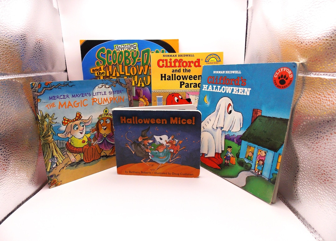 Vintage Halloween Book Bundle for Children - Etsy