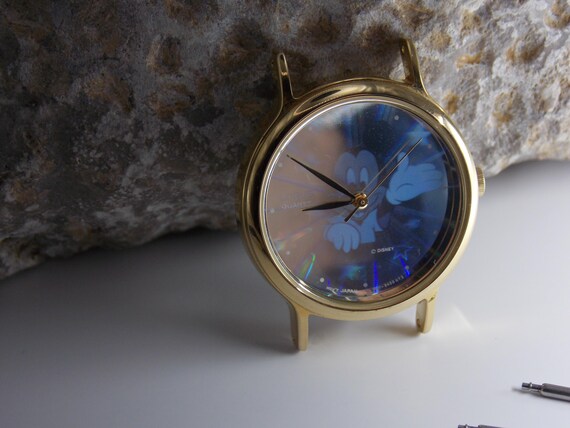 Vintage Disney Holographic Mickey Mouse Wrist Watch b… - Gem