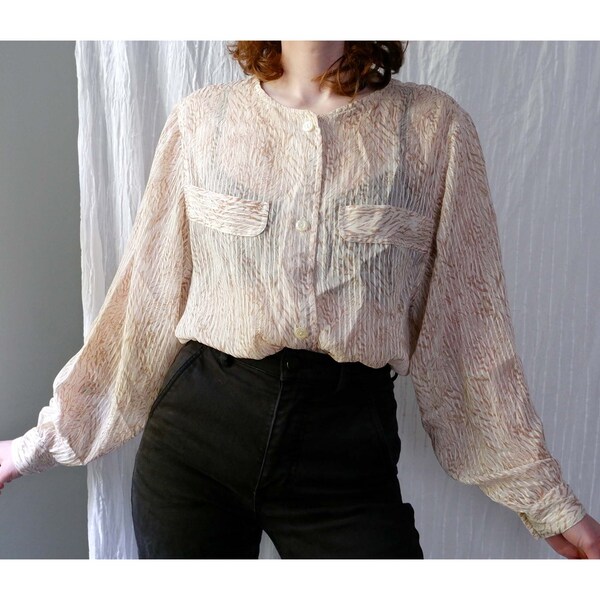 Sheer Tops - Etsy