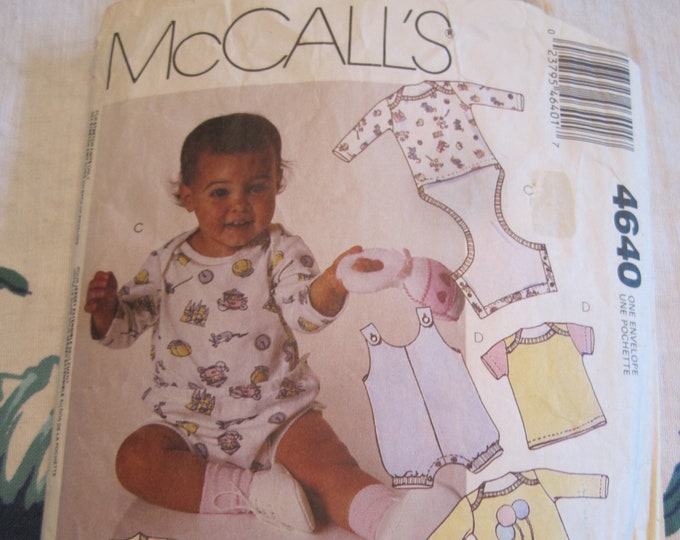 Baby Clothes Sewing Pattern. Sized New Born, Small, Medium, Large ...