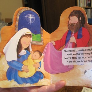 Vintage Mary and the Baby Jesus Childrens Book; Nativity; Christ Child ...