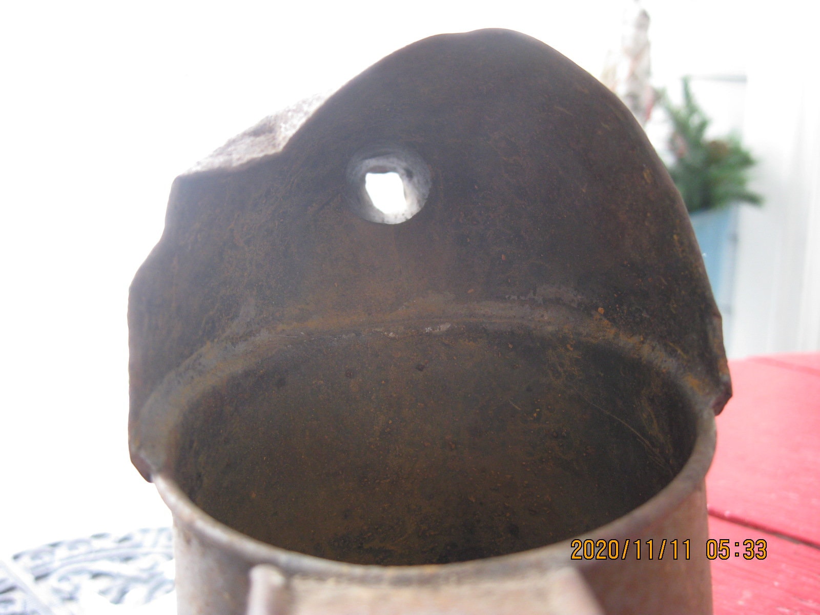 Vintage Gas Station Motor Oil Spout Can Rusty patina. 1 Quart | Etsy