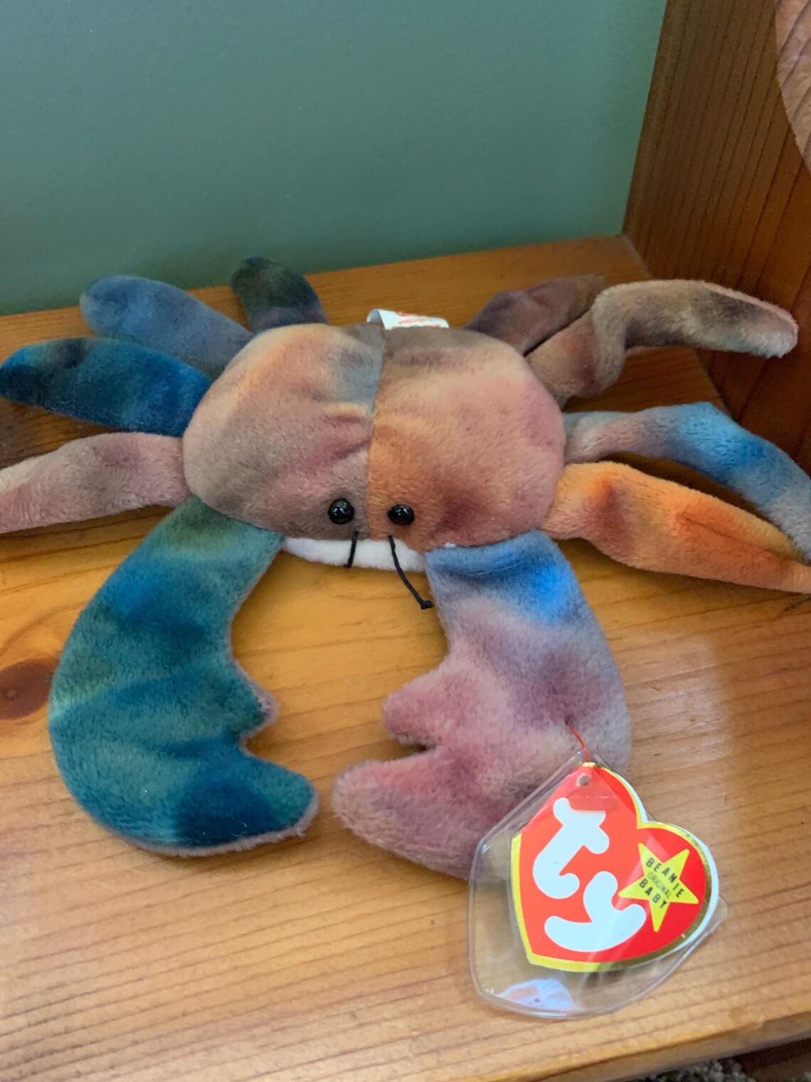 Vintage Ty Beanie Babies Creepy Crawlers: Claude, Stinger, Spinner ...