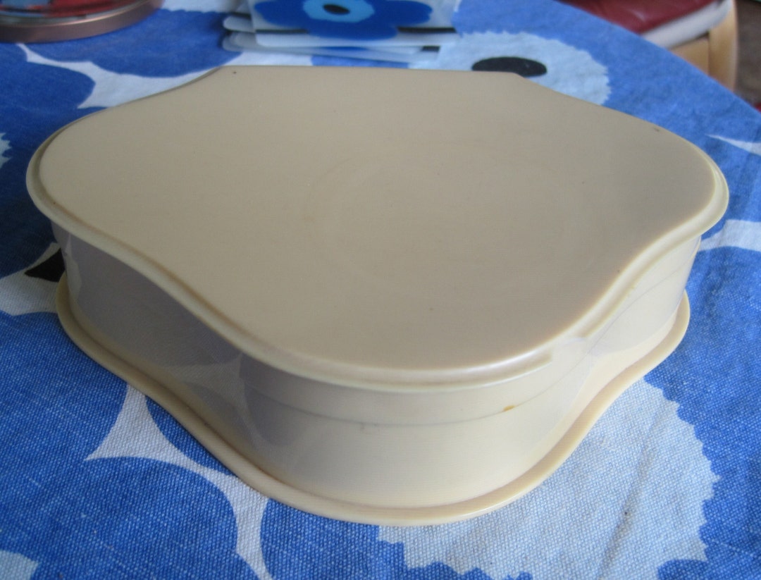Vintage Art Deco Bakelite Jewelry Box: Velvet Lined Vanity Case - Etsy