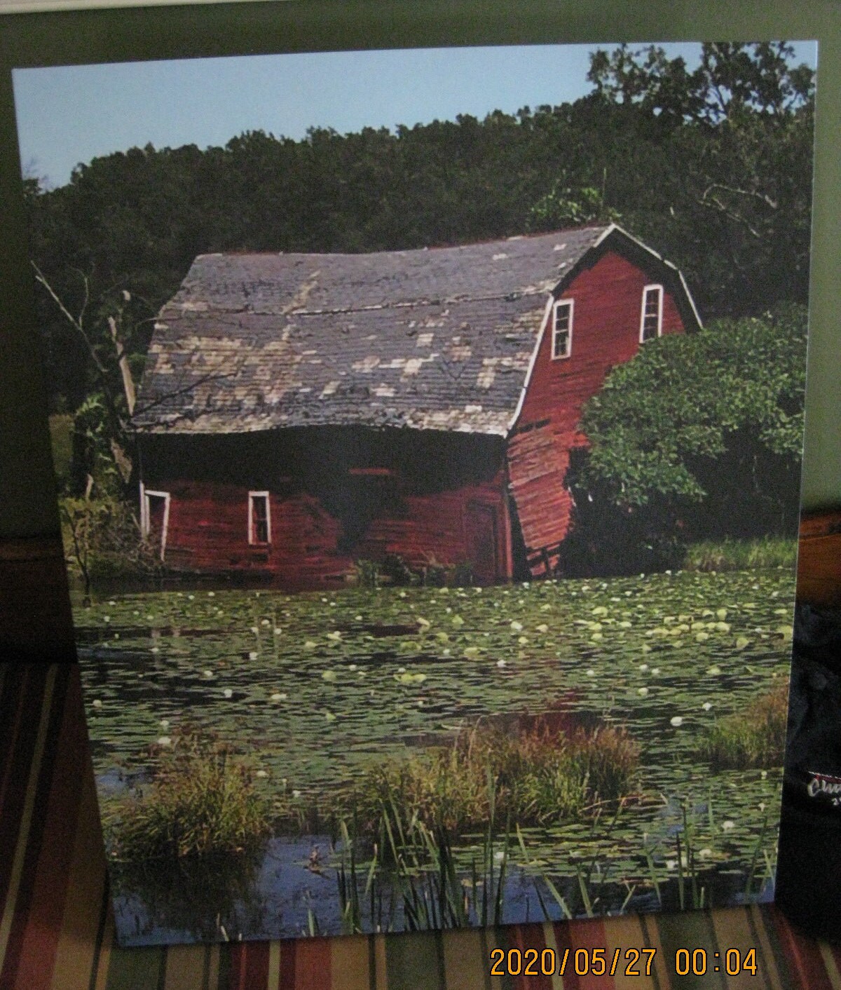Old Red Barn Canvas print wall art 16 x 20 unframed old barn | Etsy