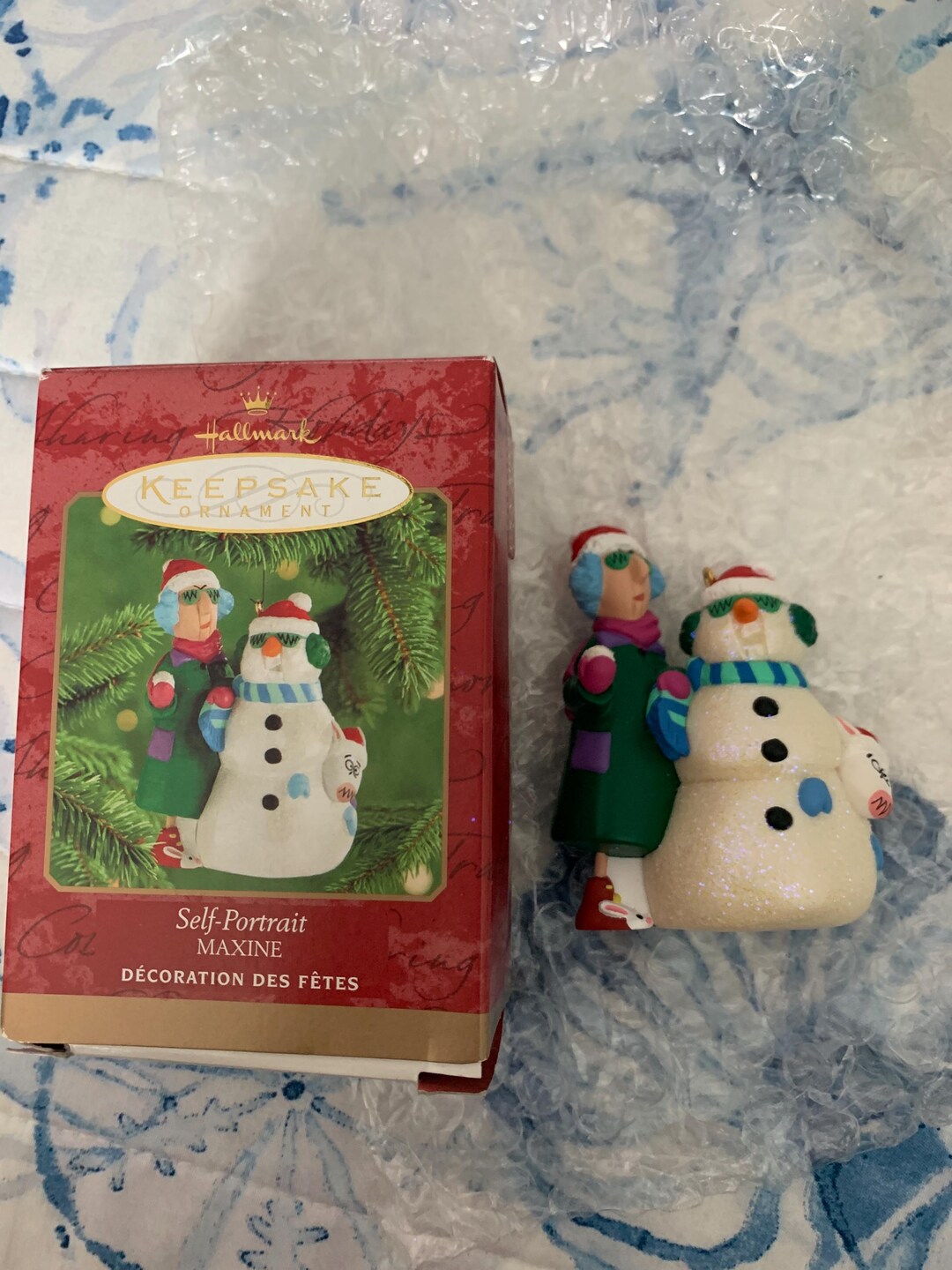 Vintage Maxine Christmas Ornament 2000. Self Portrait Maxine, Floyd ...