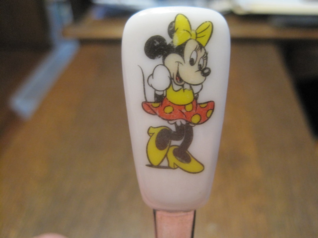 Vintage Minnie Mouse Spoon Child's Dining Flatware, Utensil. Stainless ...