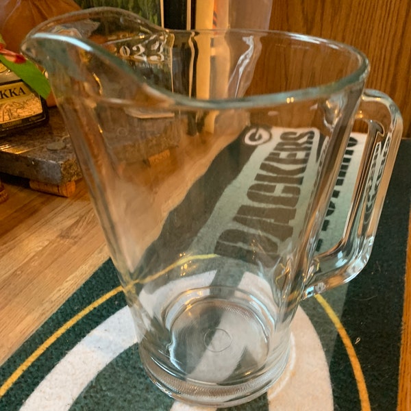 Clear Glass Pitcher - Etsy