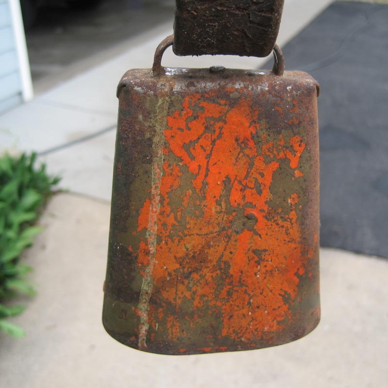 Antique Cow Bell - Etsy