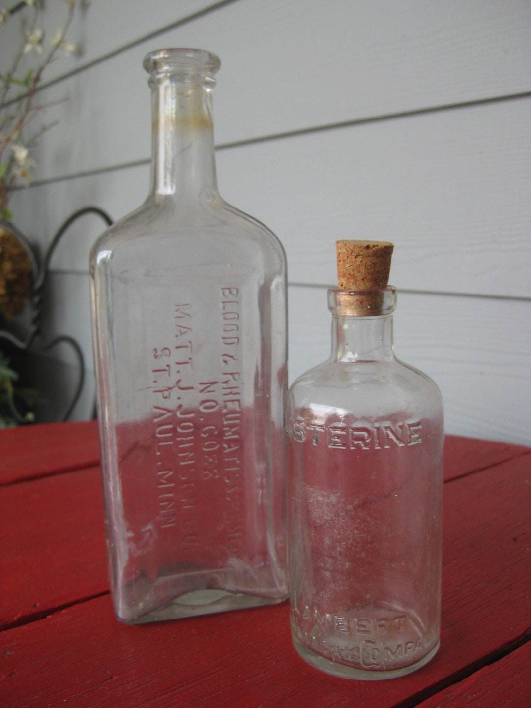 Antique Apothecary Medicine Jar Blood & Rheumatism Remedy No 6088. St ...