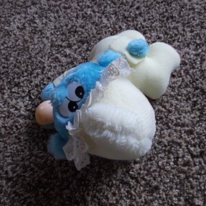 Vintage Applause Baby Smurf. Blue, Sleepy, Cuddly, Huggable Crib Toy ...