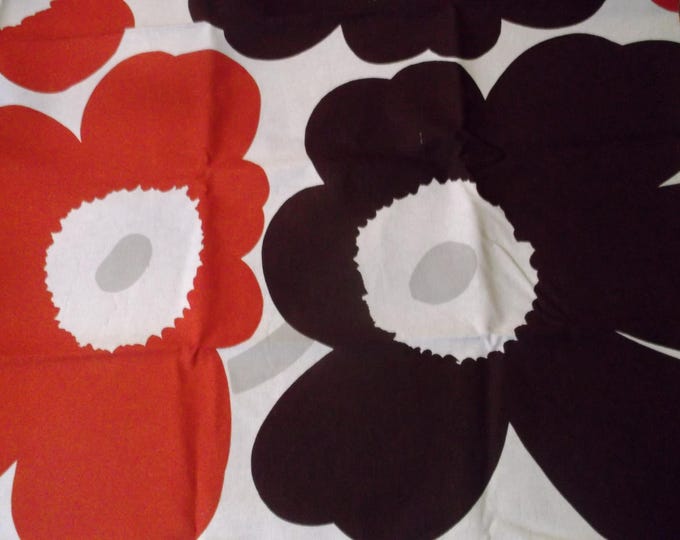 Vintage Finnish Marimekko Design Maija Isola 1965 Unikko. Large Poppy ...