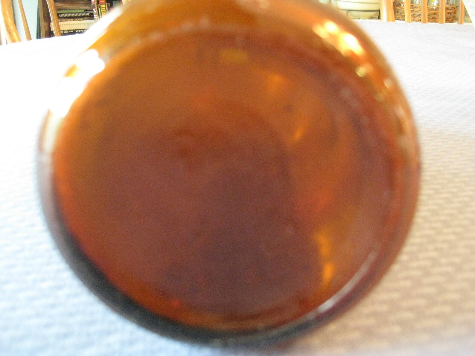 Vintage Brown Glass Jug 32 Oz 2 Pint Jar. Antique Brown - Etsy