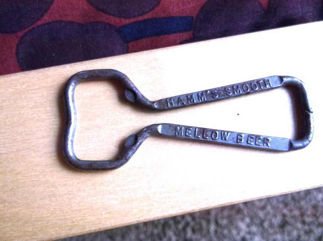 Vintage Hamm's Beer Bottle Opener: Theo Hamm Brewing Co. Advertisement ...