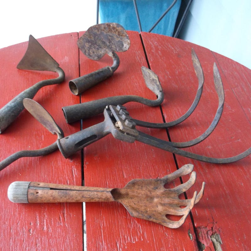 Antique Garden Hoe - Etsy