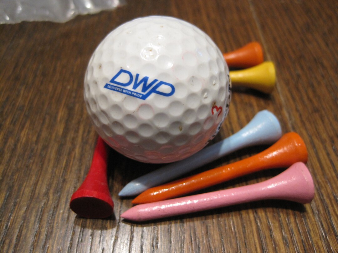 Vintage DWP Railroad Golf Ball Embossed Dwp Delivered With Pride; 6 ...