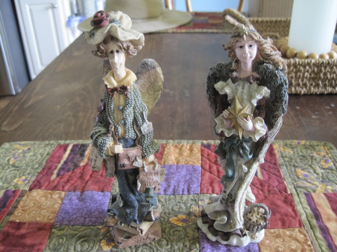 Vintage Folkstone Collection Angel, Boyds Bears & Friends. Angel of ...
