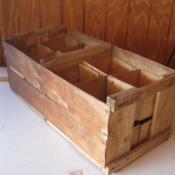 Antique Wood Crates - Etsy