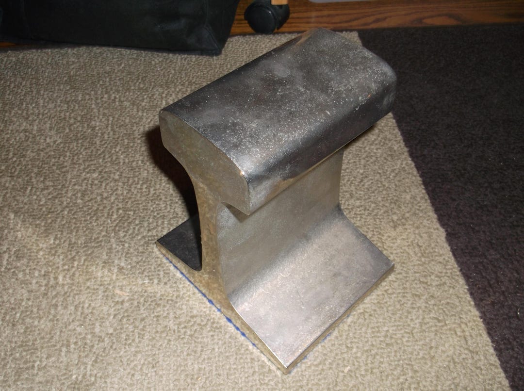 Vintage Large Polished Railroad Train Track Bookend. Antique Authentic ...
