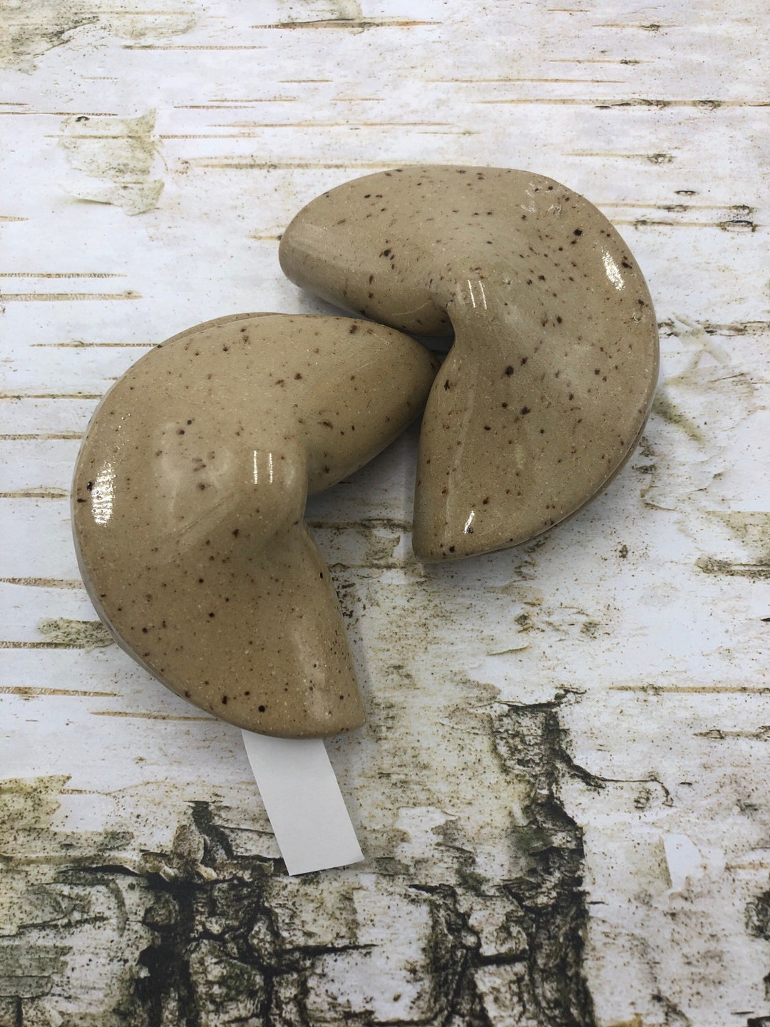 Fortune Cookie Handmade 2 Inch Ceramic Fortune Cookie - Etsy