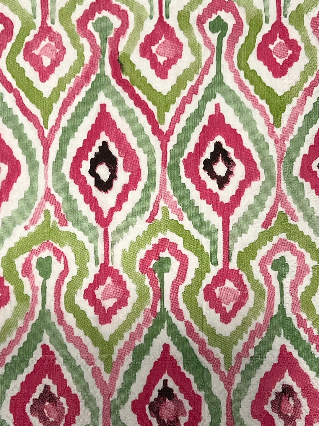 3 Decoupage Paper Cocktail Napkins Caladium Garden Pink and Green - Etsy