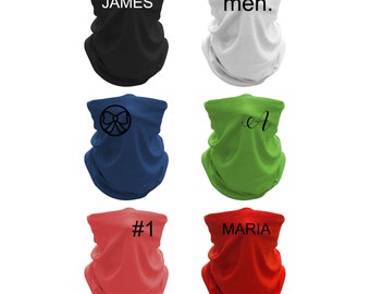 Tube Bandana Face Mask - Etsy